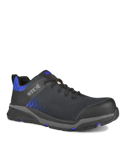 STC Trainer S29029-16 Black/Blue | Safety Shoes for Men – SafetyFoot.com