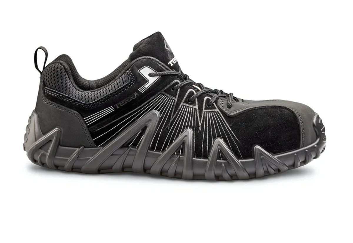 Terra Footwear SPIDER X TR0A4NPZBLG Black/Grey Athletic Safety Shoes ...